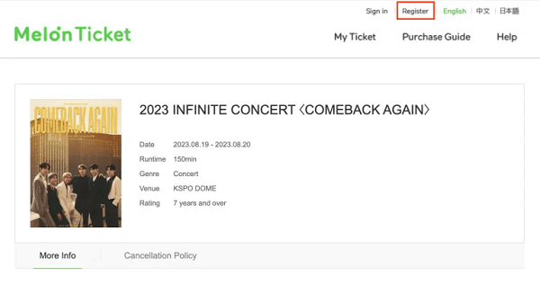 melon ticket国际版下载-melon ticket国际版官网版v1.4.2 - PSP99游戏网